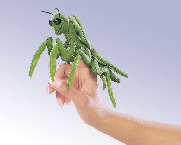 Praying Mantis Finger Puppet by Folkmanis – Dragonfly Toys