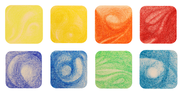 Apiscor Wax Stick Crayons 8 Piece – Dragonfly Toys