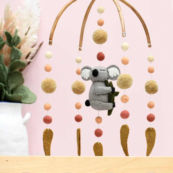 Baby Cot Mobile - Sleeping Koala – Dragonfly Toys