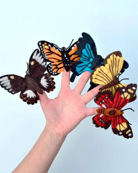 Butterflies Finger Puppets – Dragonfly Toys