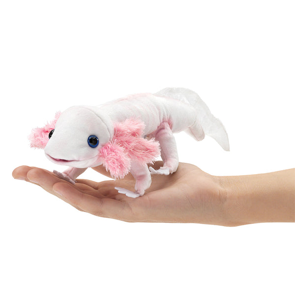 Folkmanis Finger Puppet - Axolotl – Dragonfly Toys
