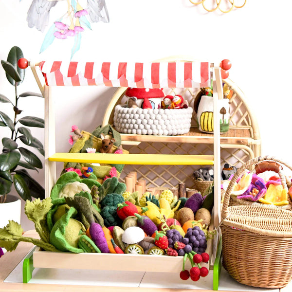 Felt Raspberries – Dragonfly Toys