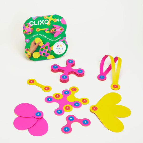 Clixo Itsy Pack - Set of 18 Pieces – Dragonfly Toys