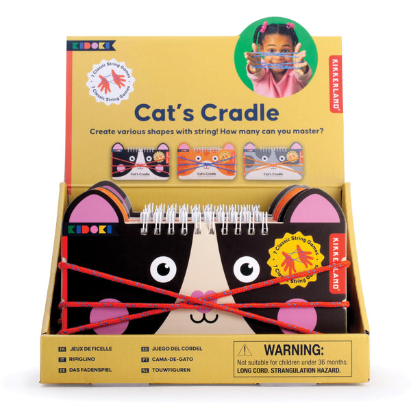 Kikkerland Kidoki Cat's Cradle – Dragonfly Toys
