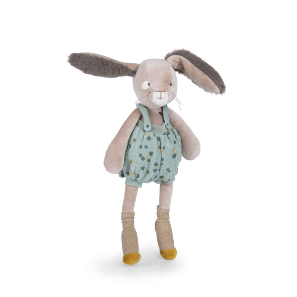 Large Sage Rabbit Soft Toy by Moulin Roty - Trois Petits Lapins ...