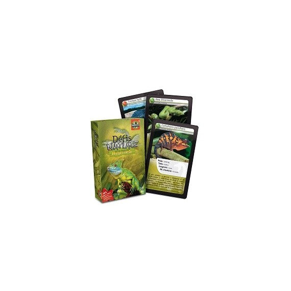 Nature Challenge - Reptile Card Game – Dragonfly Toys