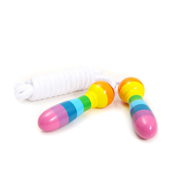 Rainbow Skipping Rope – Dragonfly Toys