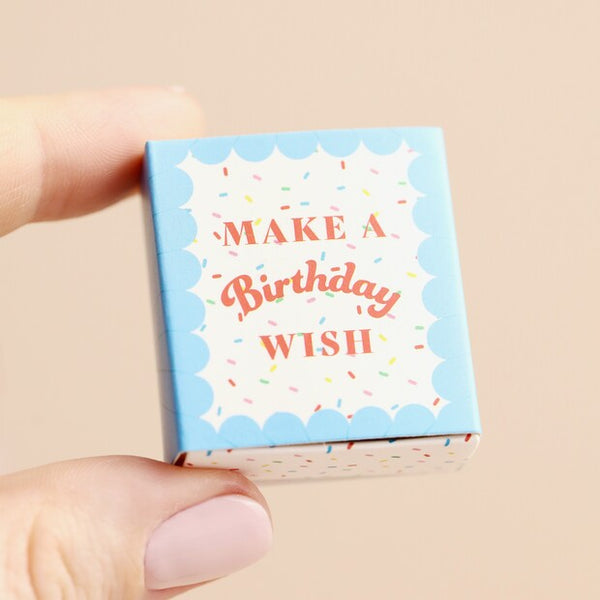 Tiny Matchbox Ceramic Happy Birthday Cake Token – Dragonfly Toys