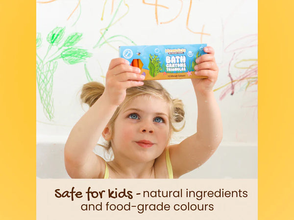 Triangle Bath Crayons by Honeysticks – Dragonfly Toys