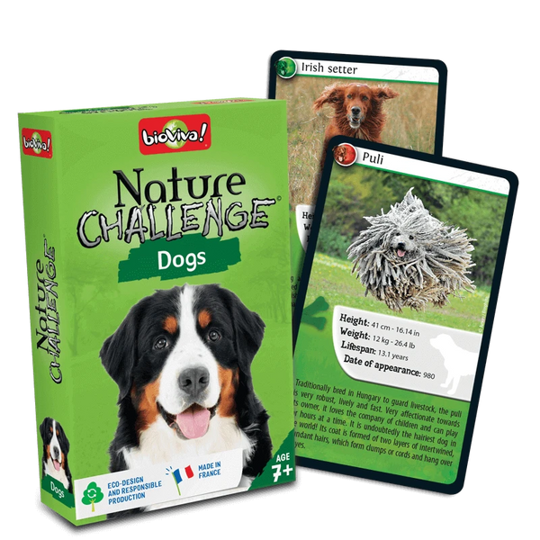 Nature Challenge - Dogs Card Game – Dragonfly Toys