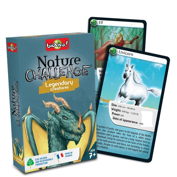 Nature Challenge - Legendary Creatures Card Game – Dragonfly Toys