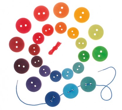 Buttons and Thread Game Grimms – Dragonfly Toys