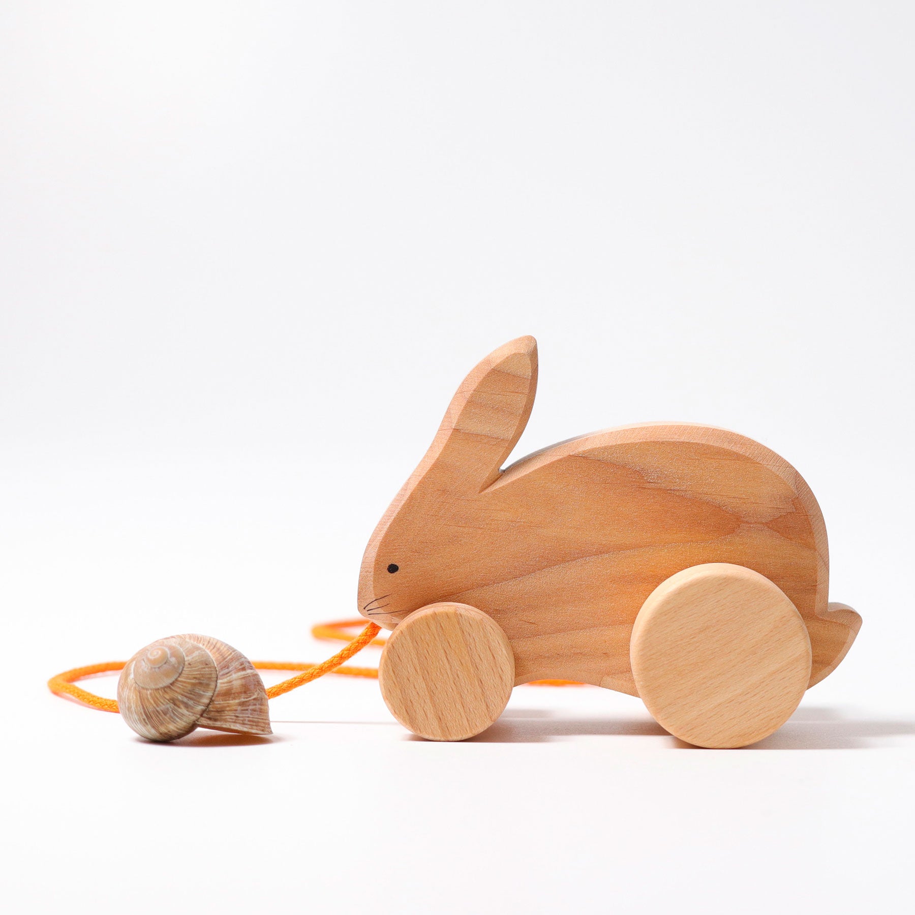 Pull Along Bobbing Rabbit by Grimms – Dragonfly Toys
