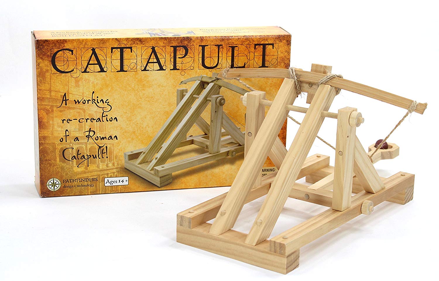 Roman Catapult Science Kit – Dragonfly Toys