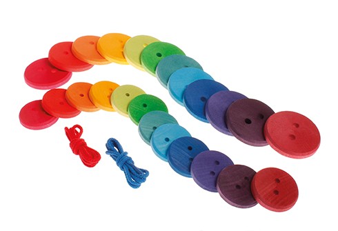 Buttons and Thread Game Grimms – Dragonfly Toys