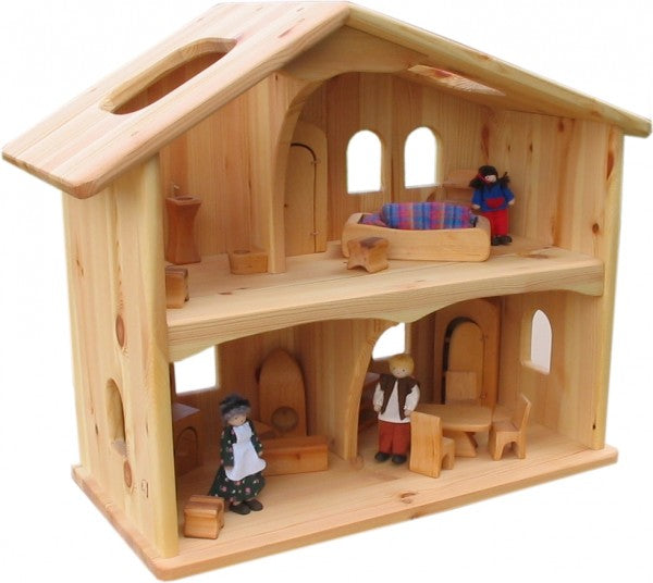 Verneur Double Storey Doll House – Dragonfly Toys