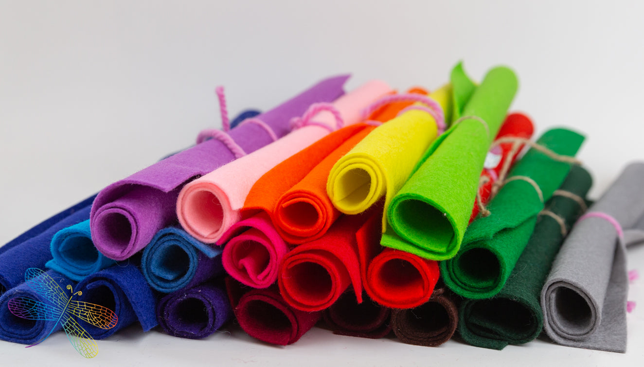 Pure Wool Felt Fabric – Dragonfly Toys